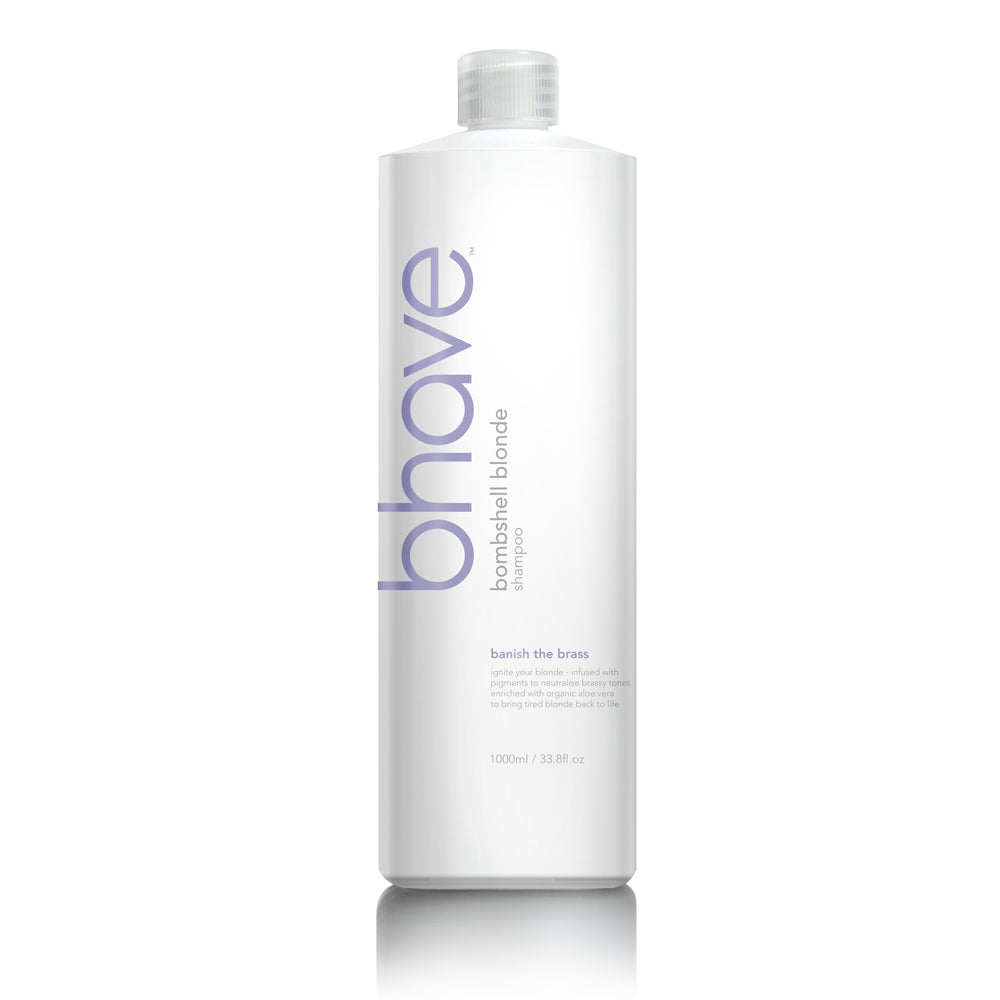 Brighten Blonde | Bombshell Blonde Shampoo – bhave® – bhave haircare USA